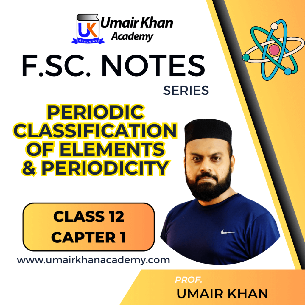 2nd Year Chemistry Notes - Umair Khan Academy